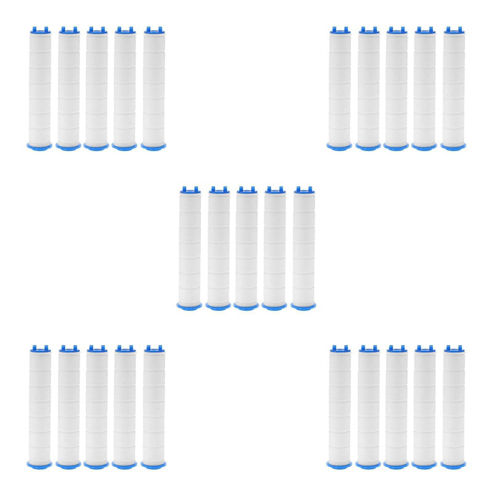 25 Piece Hand Shower Filter Core Bathroom Bathtub Shower Filter ...