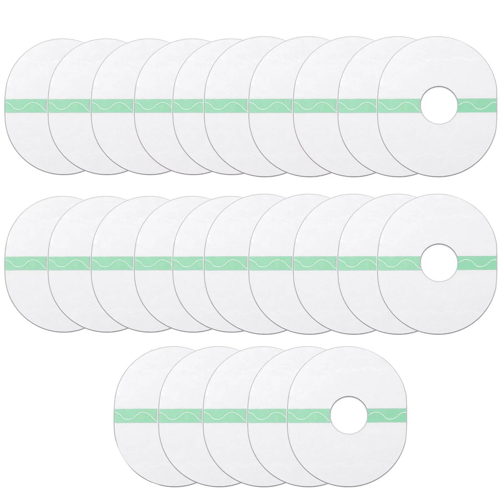 25 - Piece Set of 9CM Non - Latex Sensor Covers Adhesive Patches ...