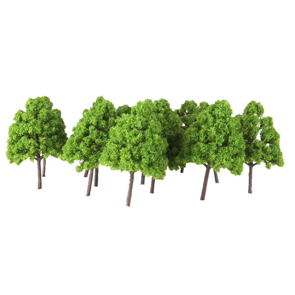 25 Pieces 1/150 Scale DIY Mini Model Cypress Trees For Sandtable ...