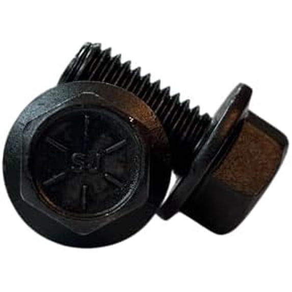 (25 Pieces) 1/2-13x1 Grade 8 Hex Flange Bolts Screws UNC Coarse Full ...