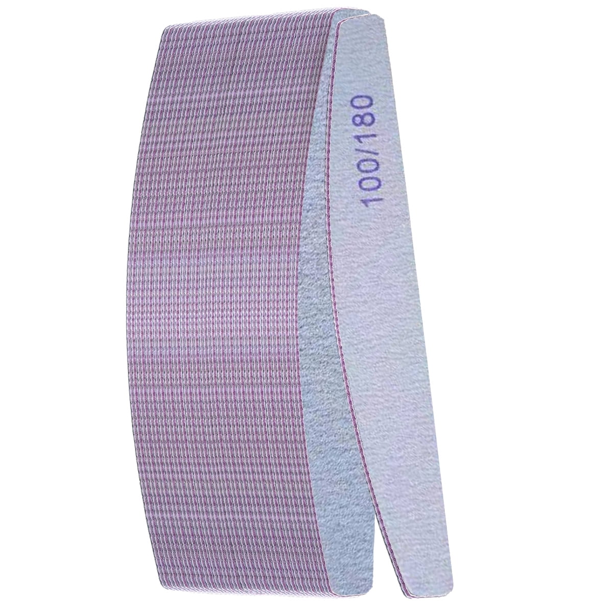 25 Pieces 100/180 Grits Nail Files and Buffers Double Sided Emery ...