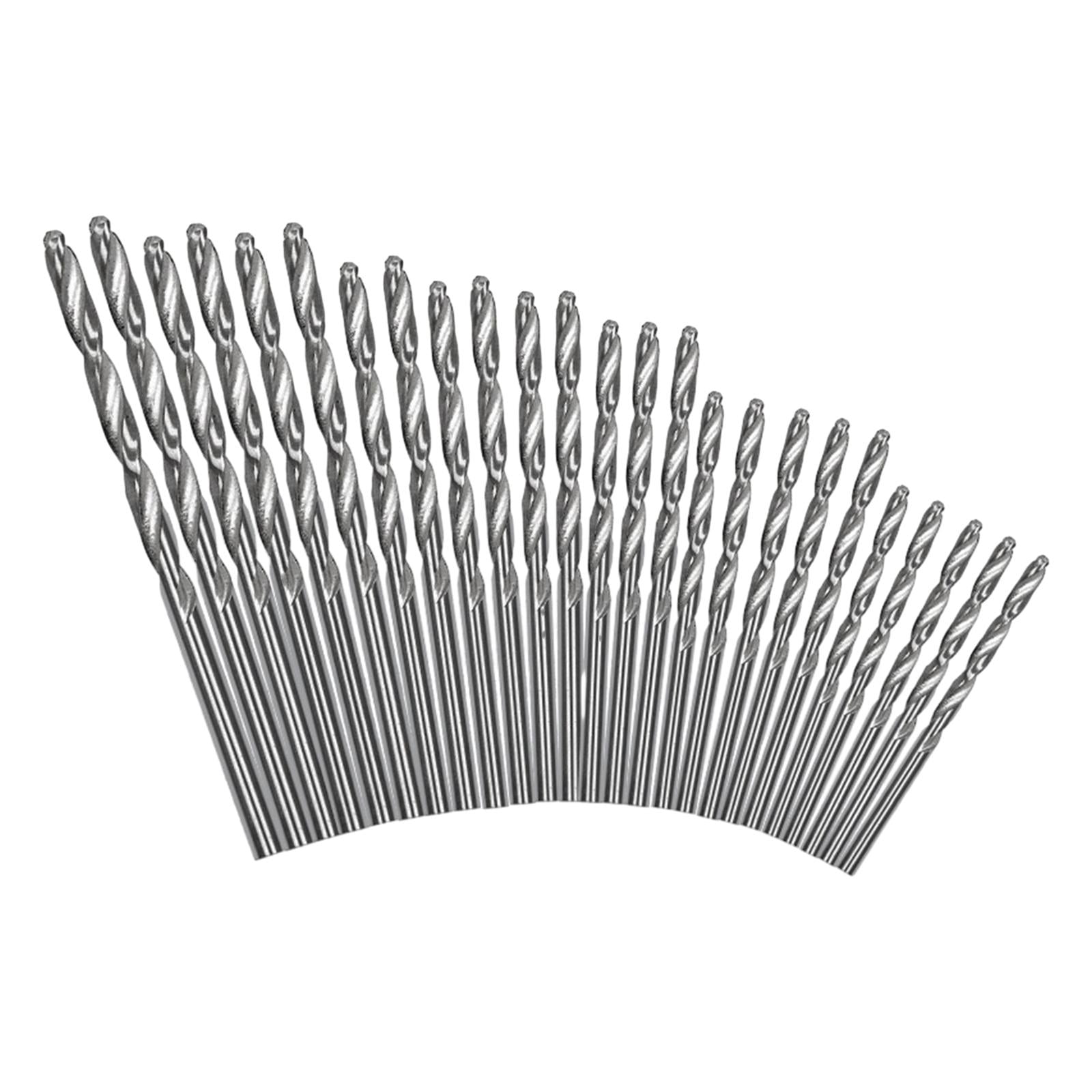 25 Pieces Drill Bit Set Twist Hex Shank Drill Bit Sets Wear Resistance ...
