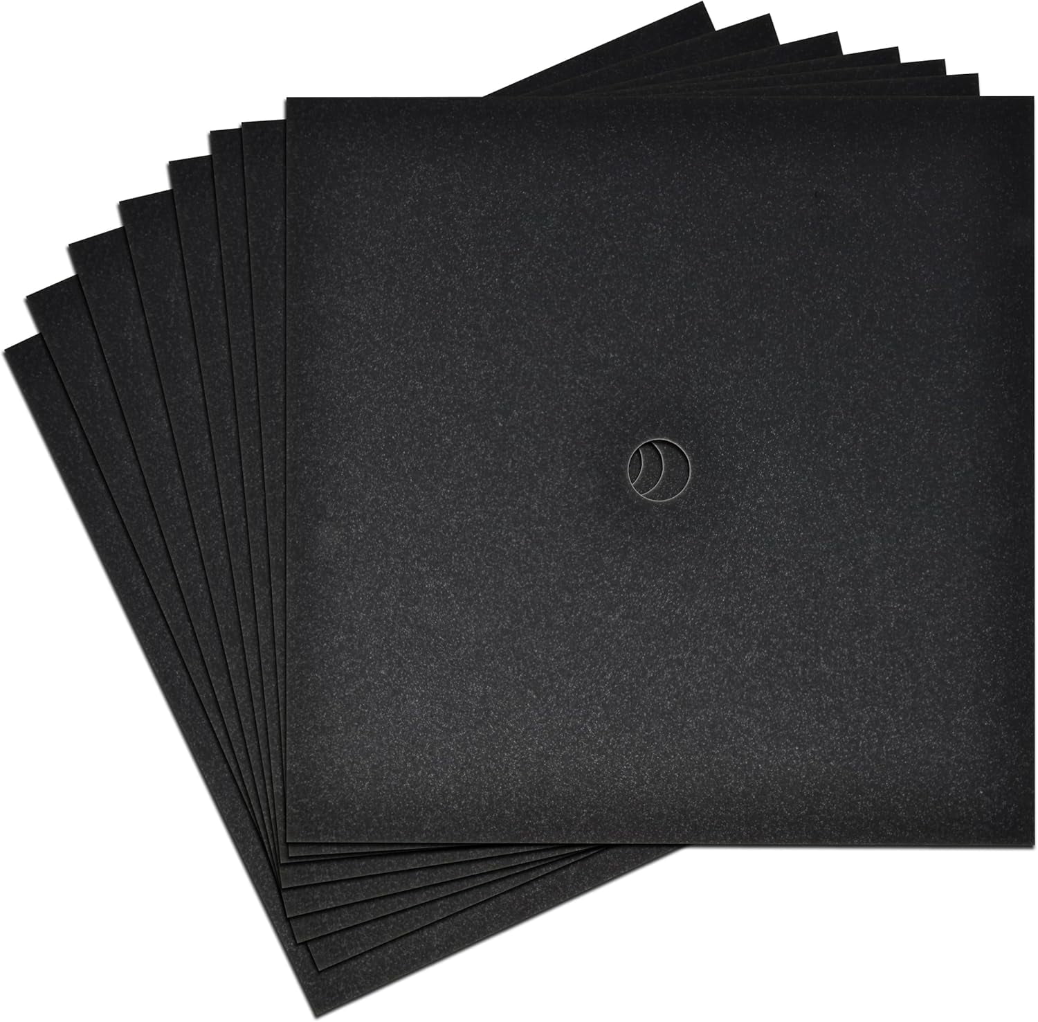 25 Pieces Graduation Cap Decorations Black Glitter Background Grad Caps ...