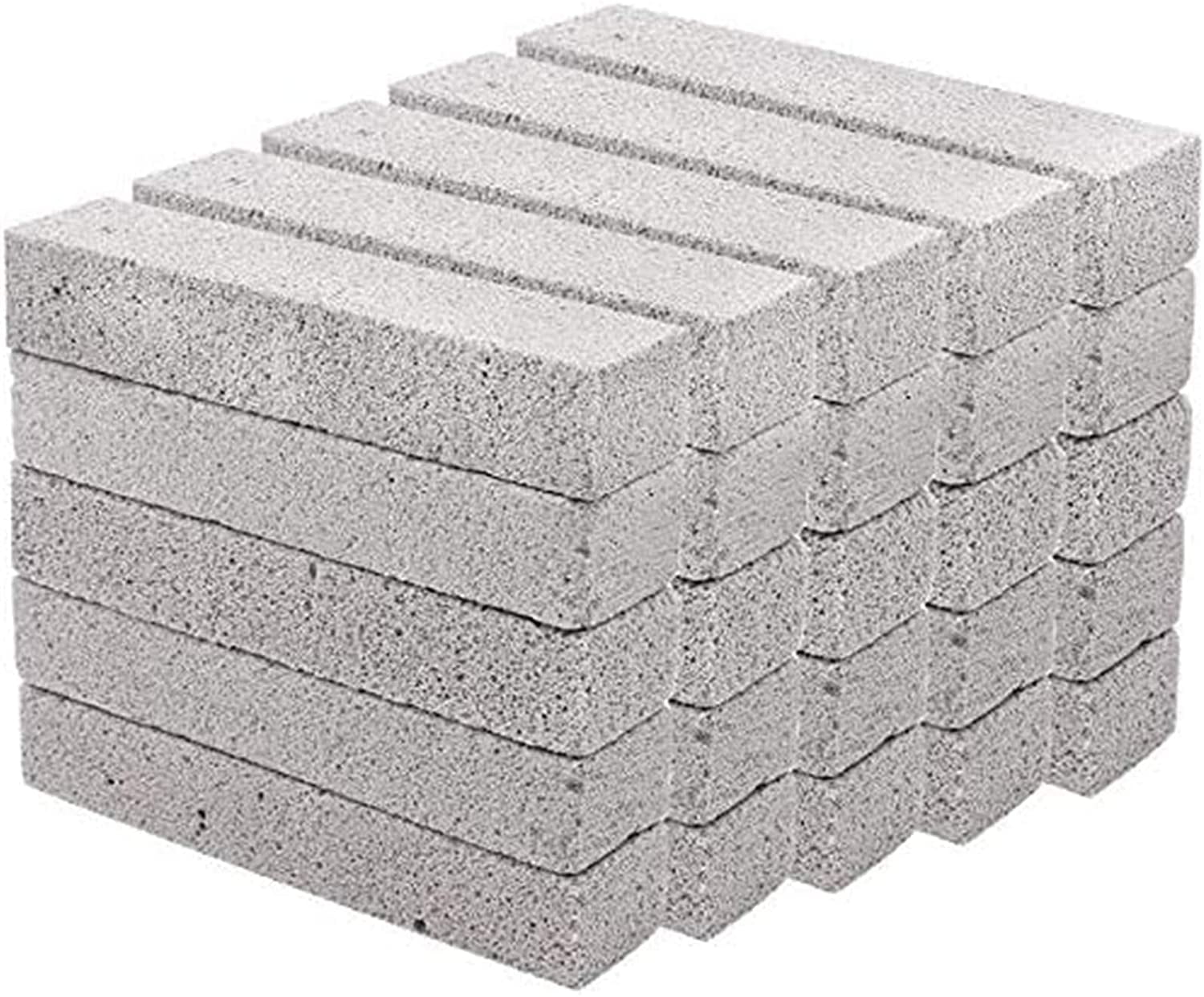 25 Pieces Pumice Stones for Cleaning Grey Pumice Scouring Pad Pumice ...