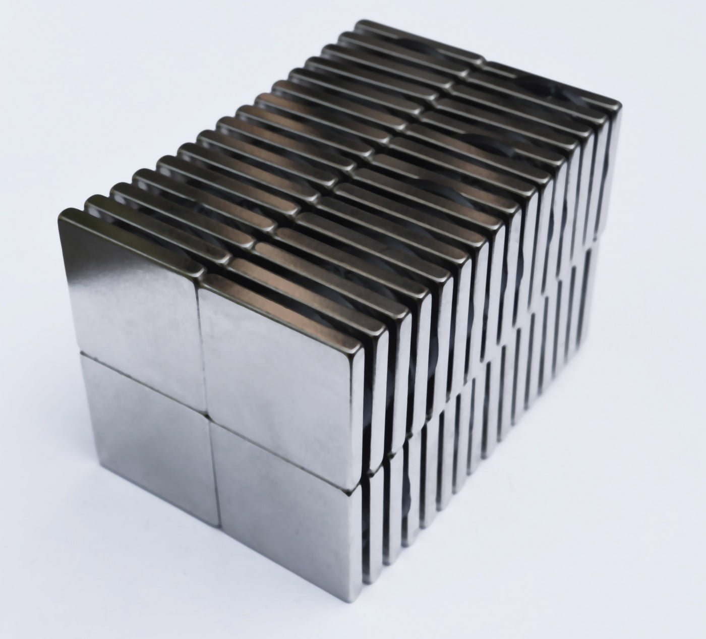 25 Pieces SQUARE MAGNETS 1" x 1" x 1/8 STRONGEST - N48 Rare Earth ...