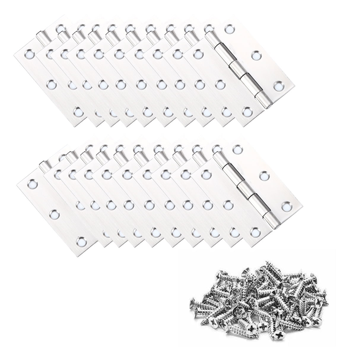 25 Pieces Of Stainless Steel Hinges, Stainless Steel Hinges, Door ...