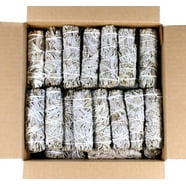 3 Pack Mixed White Sage and Blue Sage Smudge Sticks | Grown in California Smudge Bundles with ...