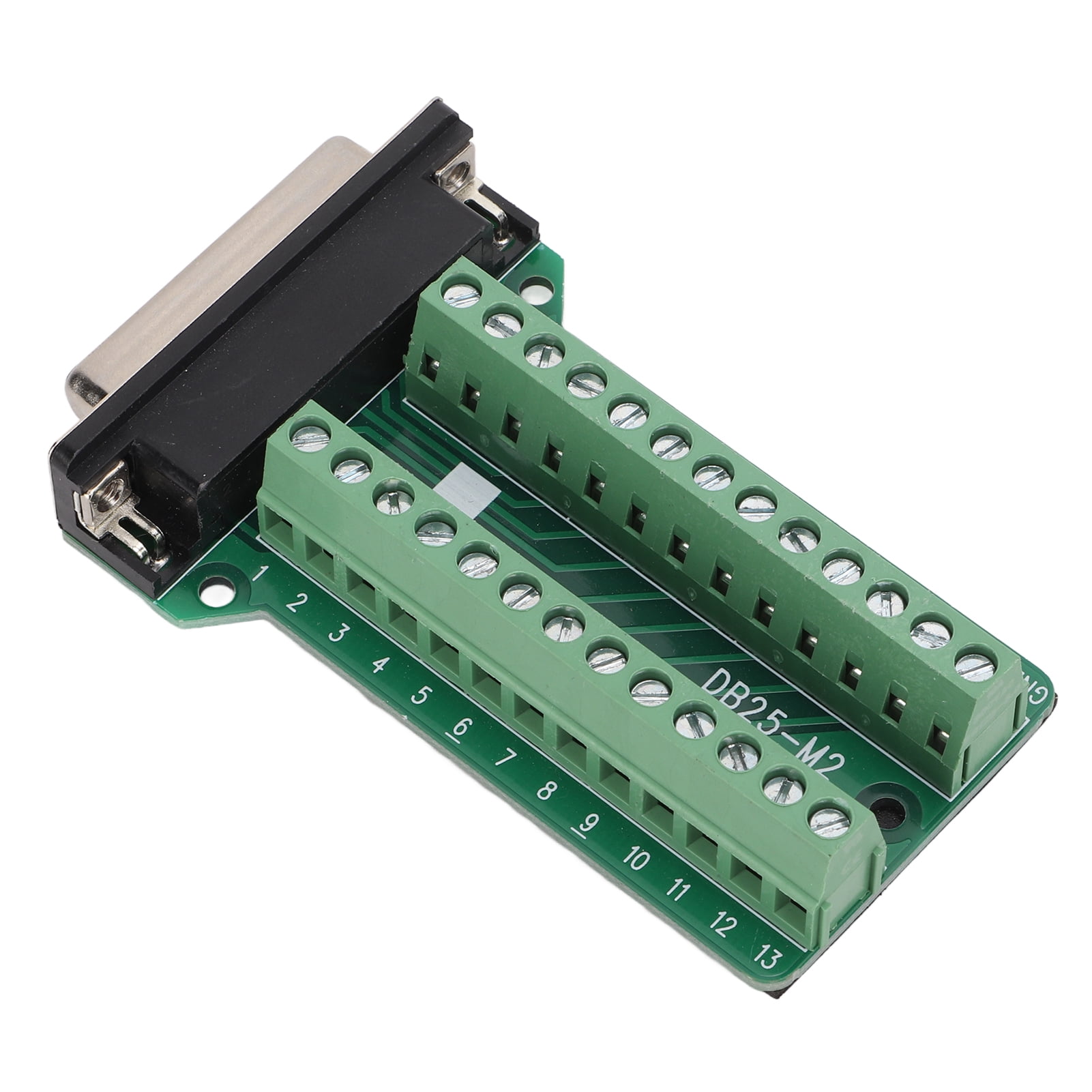 25-Pin Terminal Block Connector, Riveting Type PCB Board for ...