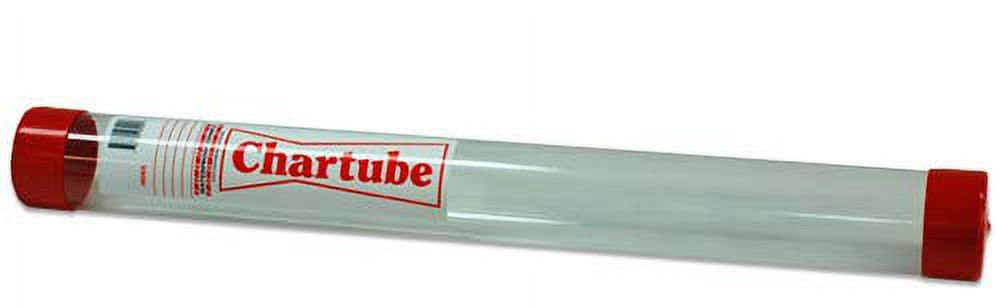25" Plastic Chart Tube, Dry Chart Storage - Walmart.com