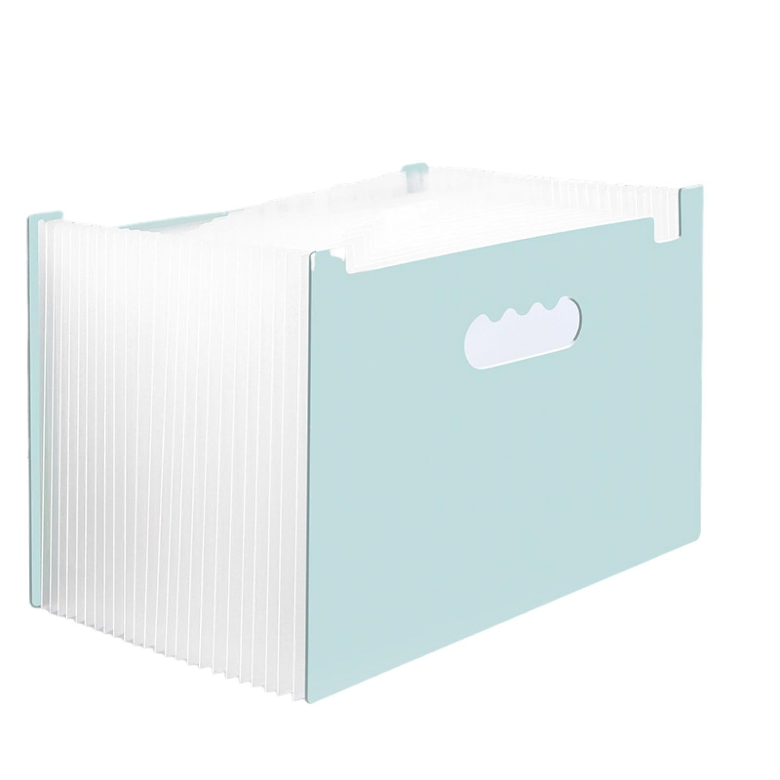 25-Pocket Accordion File Folder Waterproof Expandable Documents ...