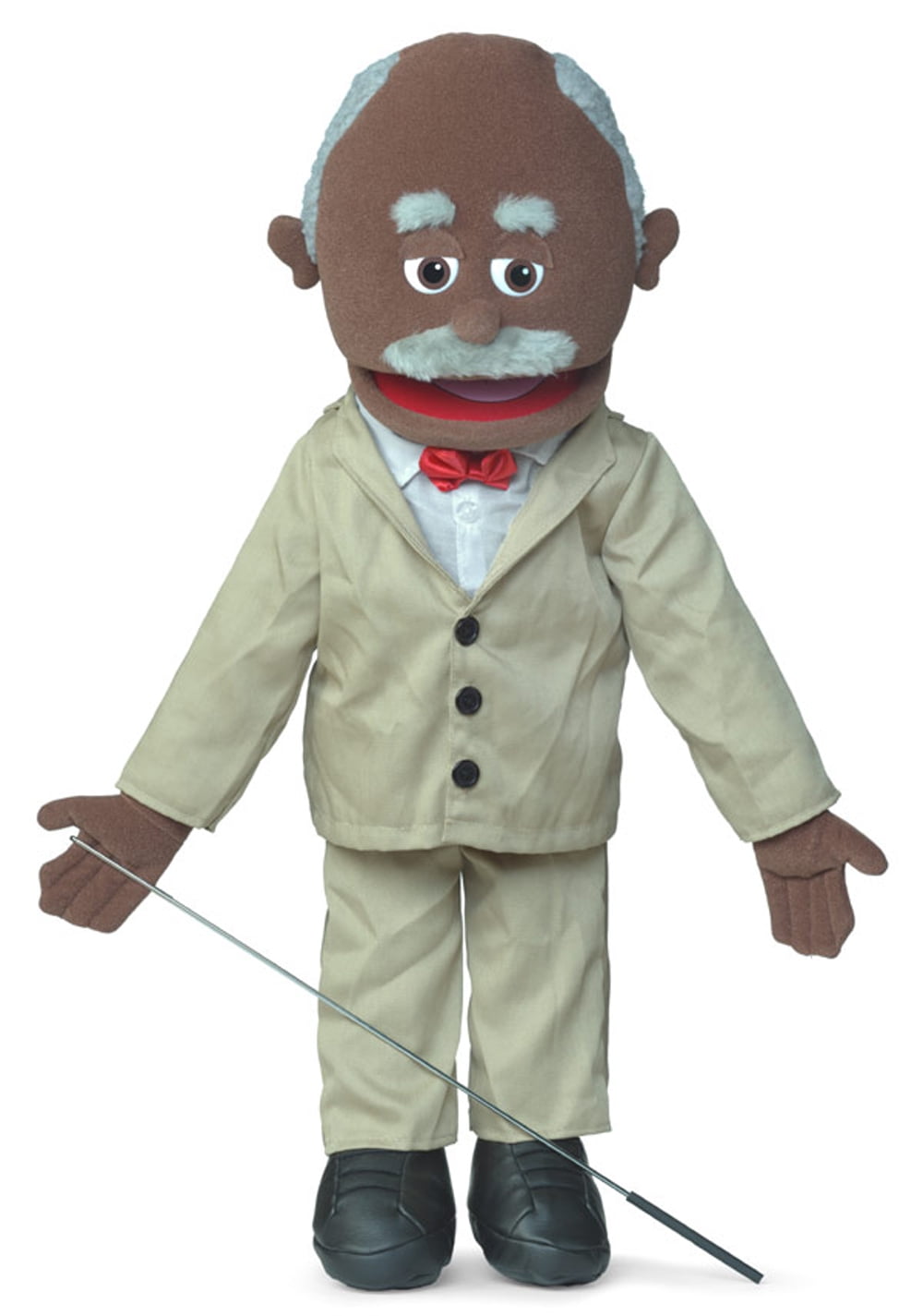 25" Pops, Black Grandfather, Full Body, Ventriloquist Style Puppet ...