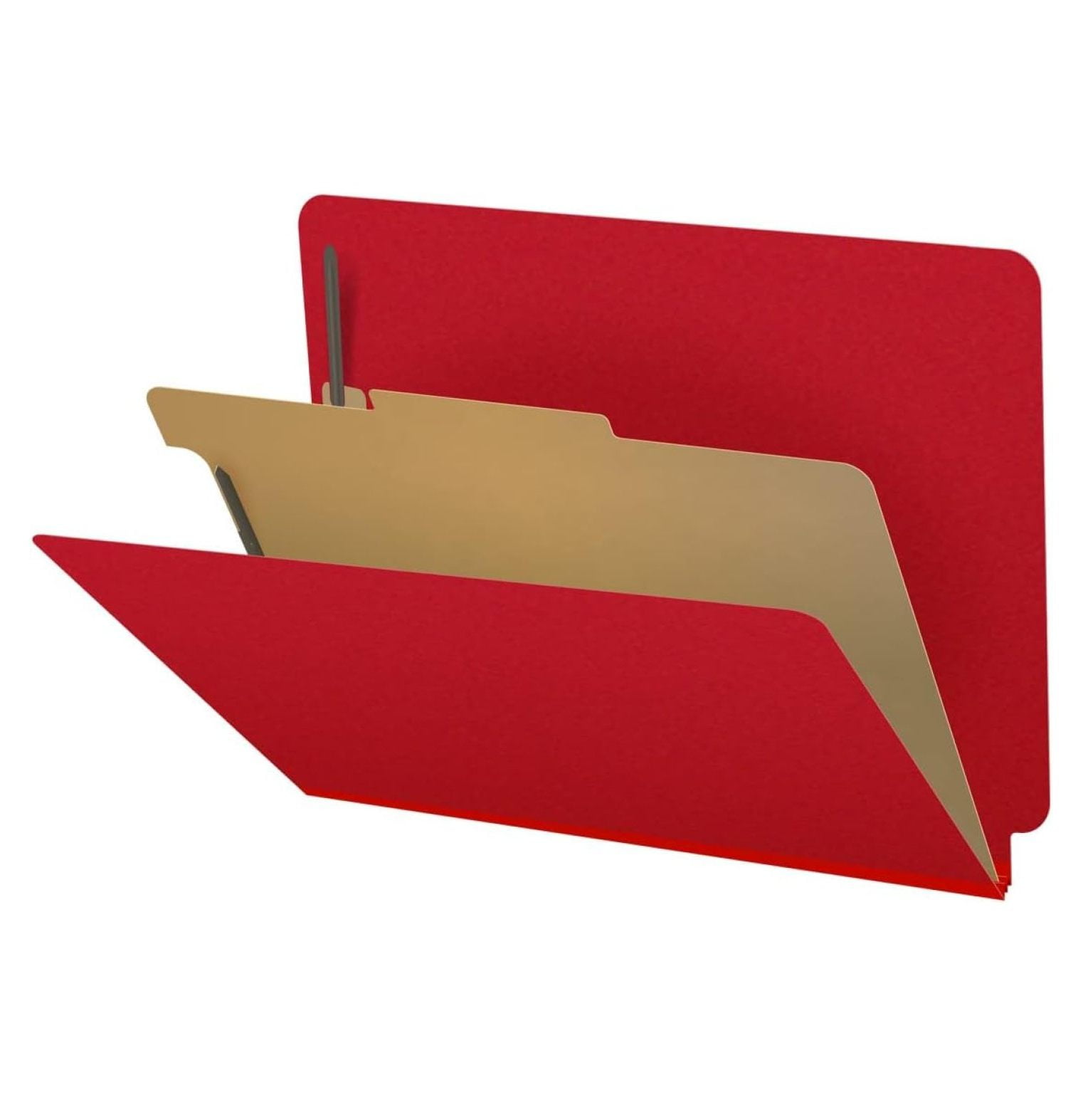 25 Pt. Pressboard Classification Folders, Full Cut End Tab, Letter Size ...