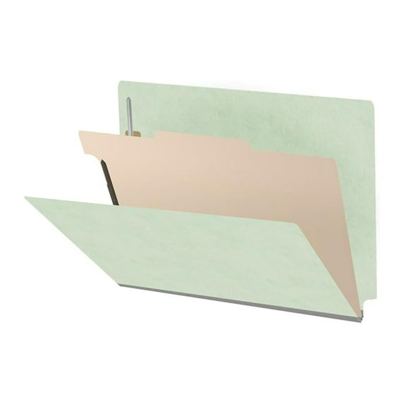25 Pt. Pressboard Classification Folders, Full Cut End Tab, Letter Size ...