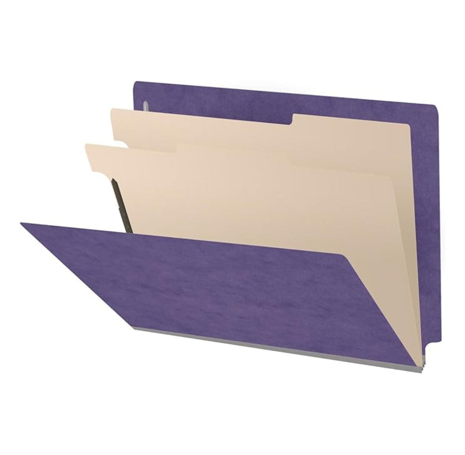 25 Pt. Pressboard Classification Folders, Full Cut End Tab, Letter Size ...