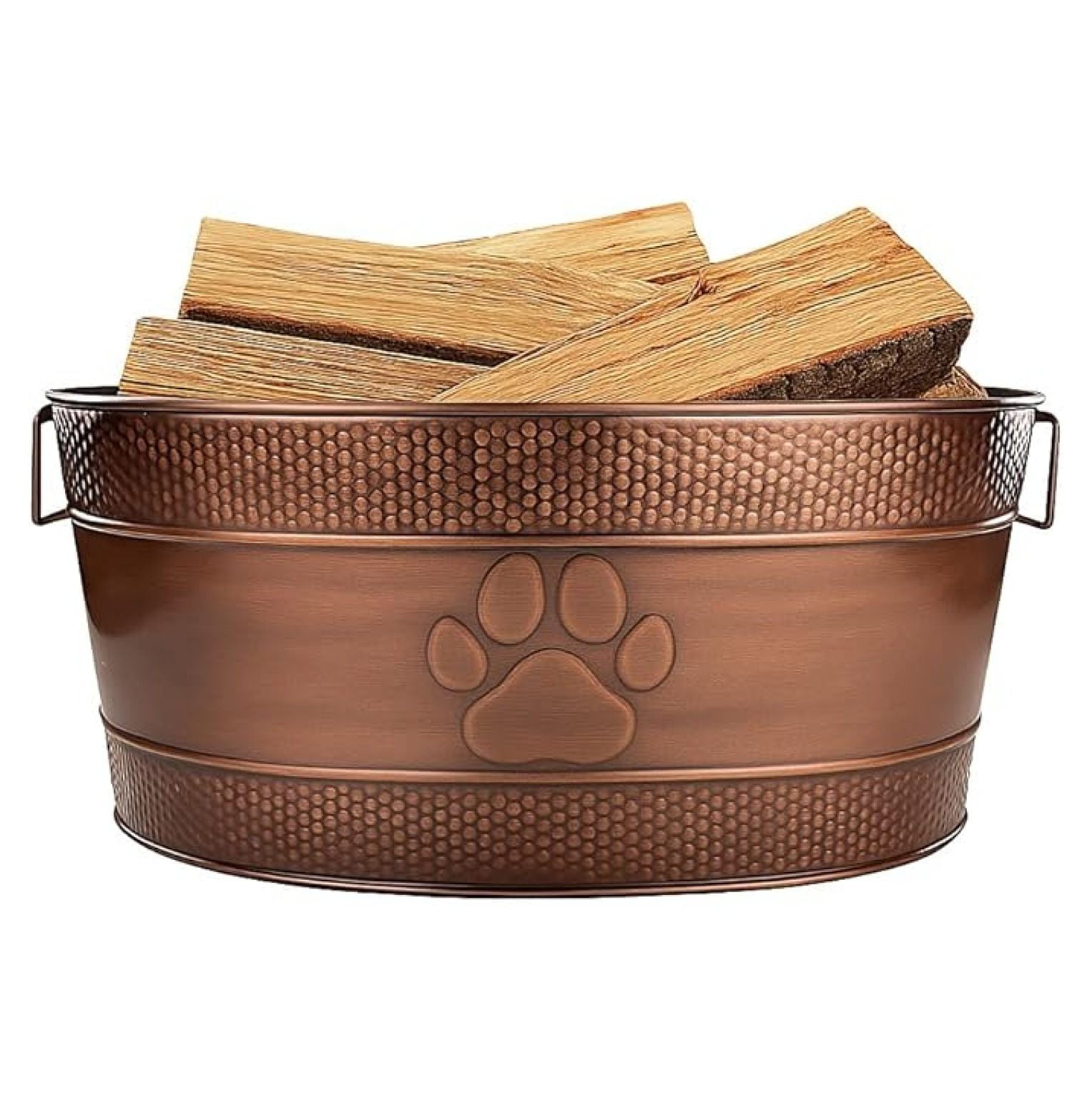 25-Quart Tub for Firewood Storage Rack Log Holder - Heavy-Duty Portable ...