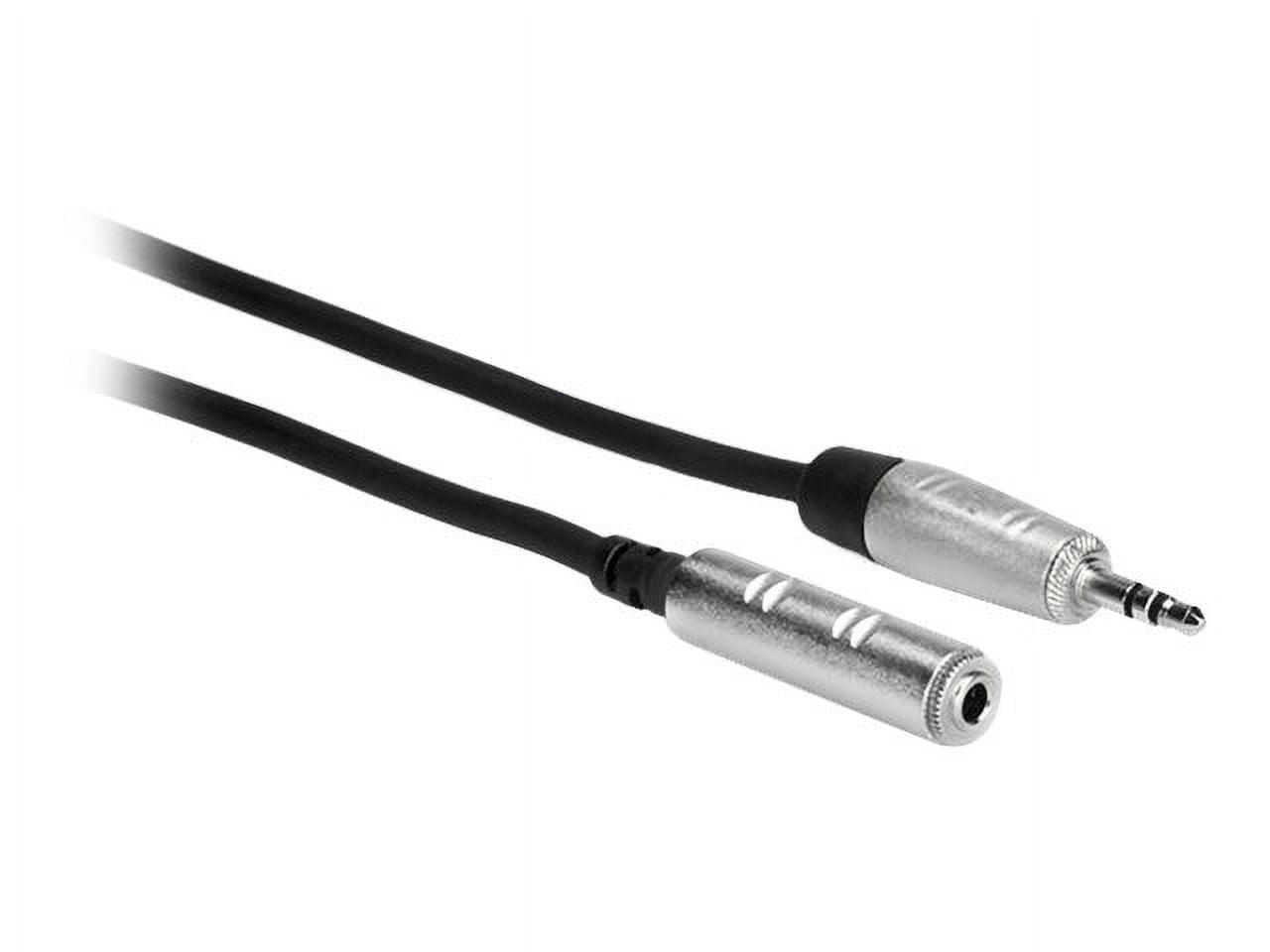 Hosa HXMM-025 Pro Headphone Extension Cable REAN 3.5 mm TRS to 3.5 mm ...