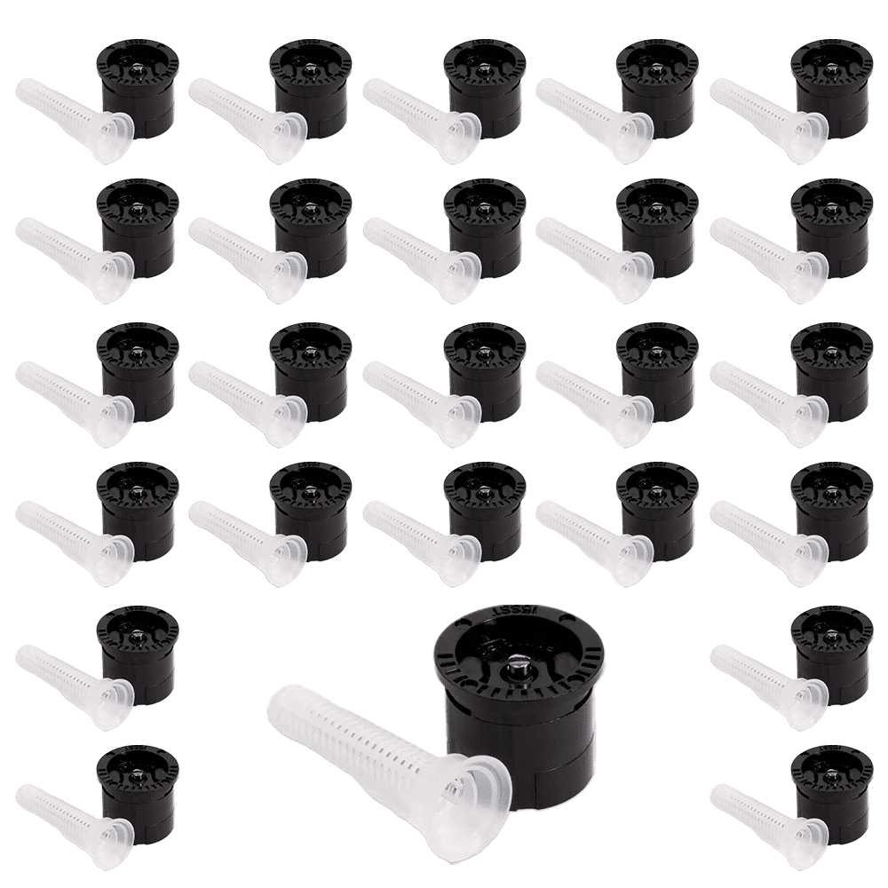 (25) Rain Bird 15SST Side Strip Spray Sprinkler 15' Nozzles Upward (30 ...
