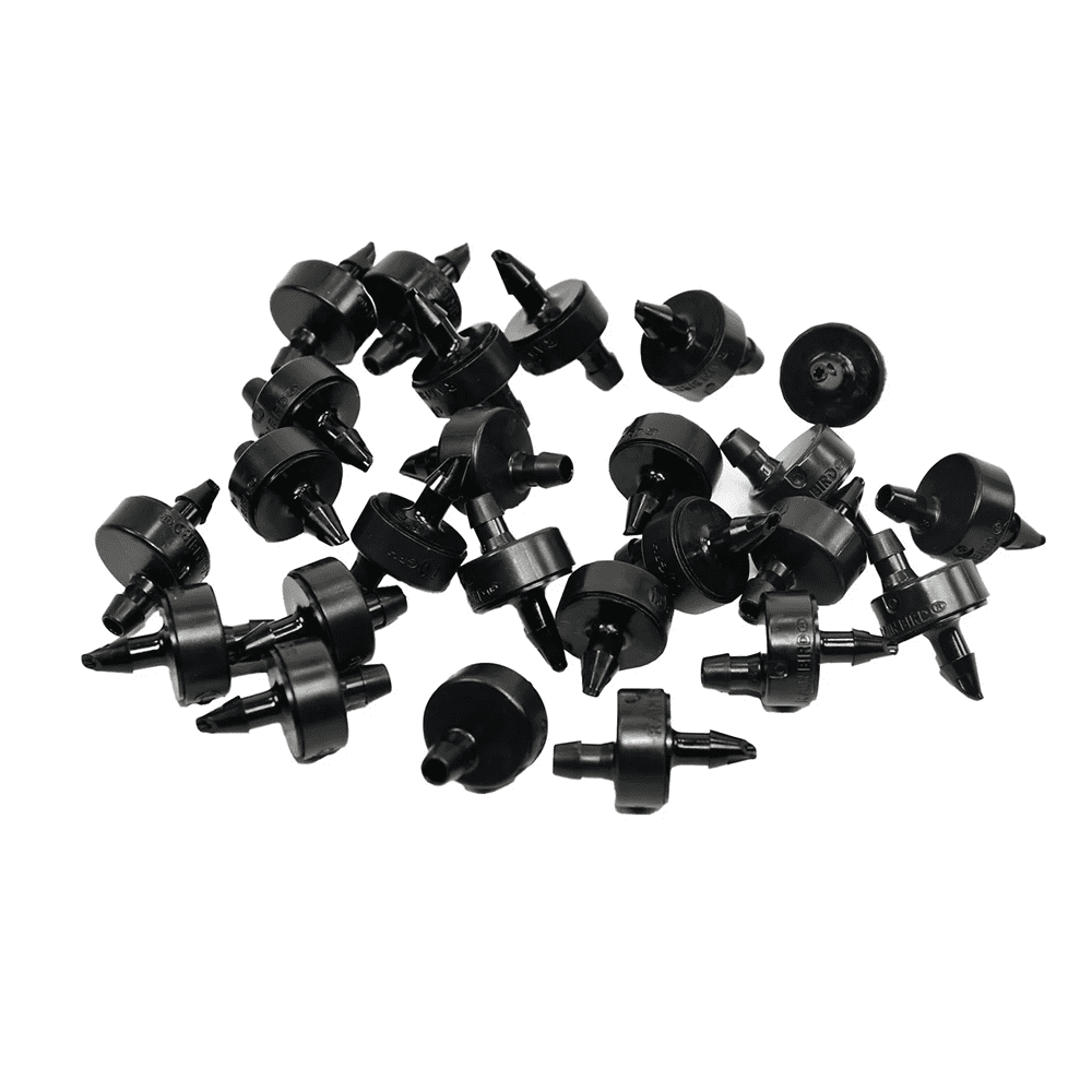 (25) Rain Bird XB10PC 1.0 GPH Drip Irrigation Emitters Buttons Pressure ...