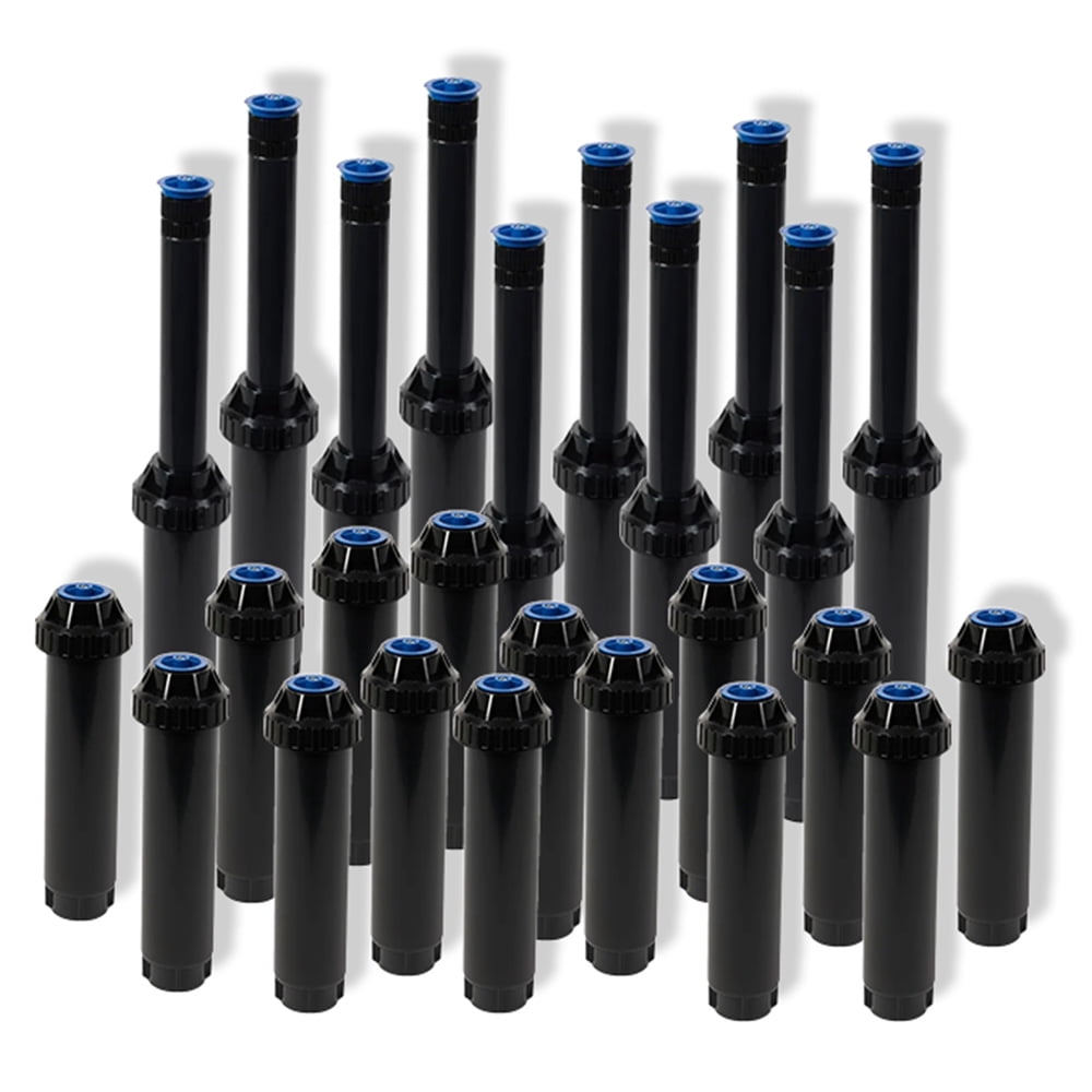 (25) Rainbird US410 4-inch UNI-Spray Pop-up Sprinklers with 10-Foot Van ...