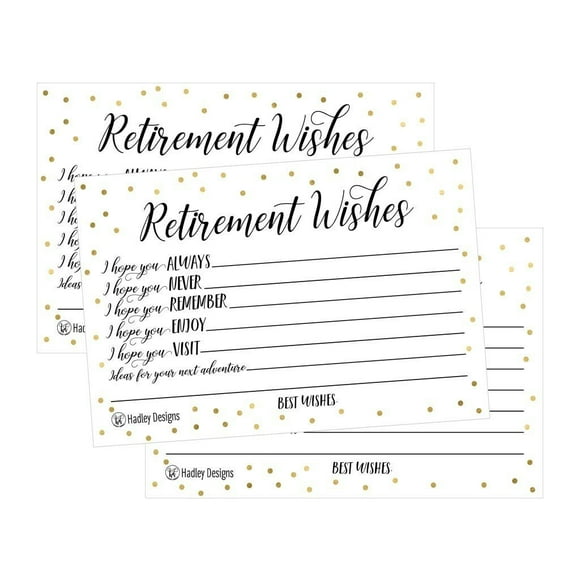 Retirement Advice Cards