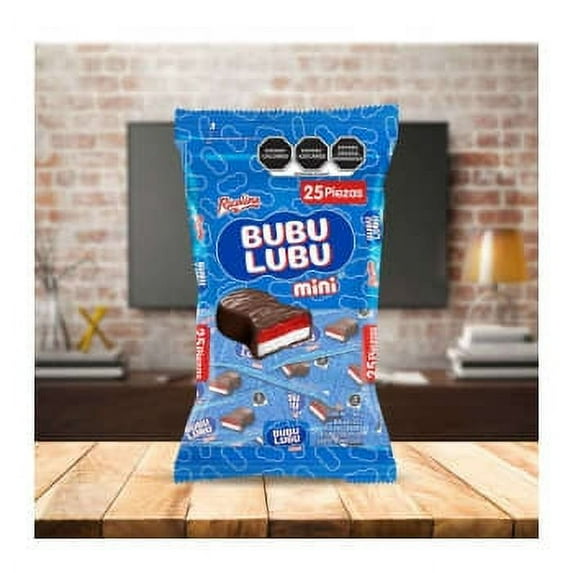 25 Ricolino Bubu Lubu Mini 20 g - Walmart.com