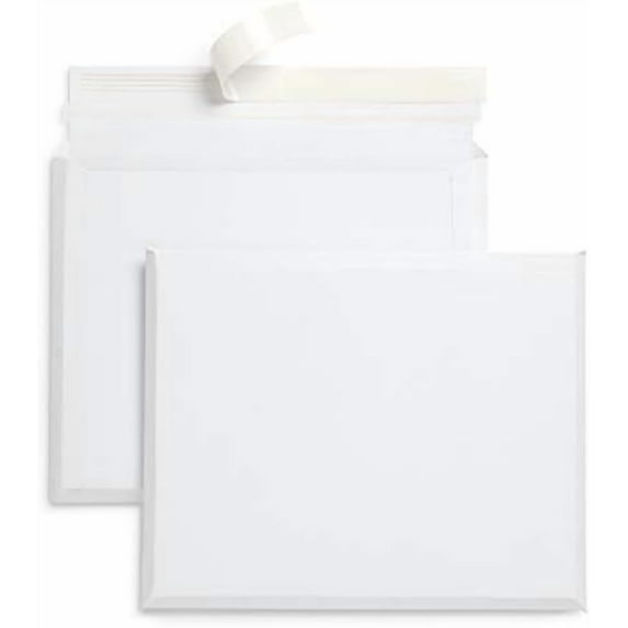 25 Rigid Envelopes, Large Expanding Envelopes Self Seal, Rigid Mailer ...