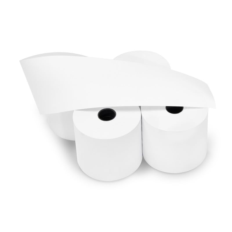 (25 Rolls) 2 1/4 x 230ft 1-Ply Thermal Paper BPA Free Cash Register ...