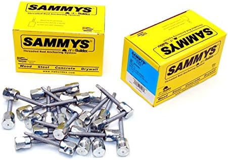(25) Sammys 3/8-16 x 2 Sidewinder Threaded Rod Hangers for Steel ...