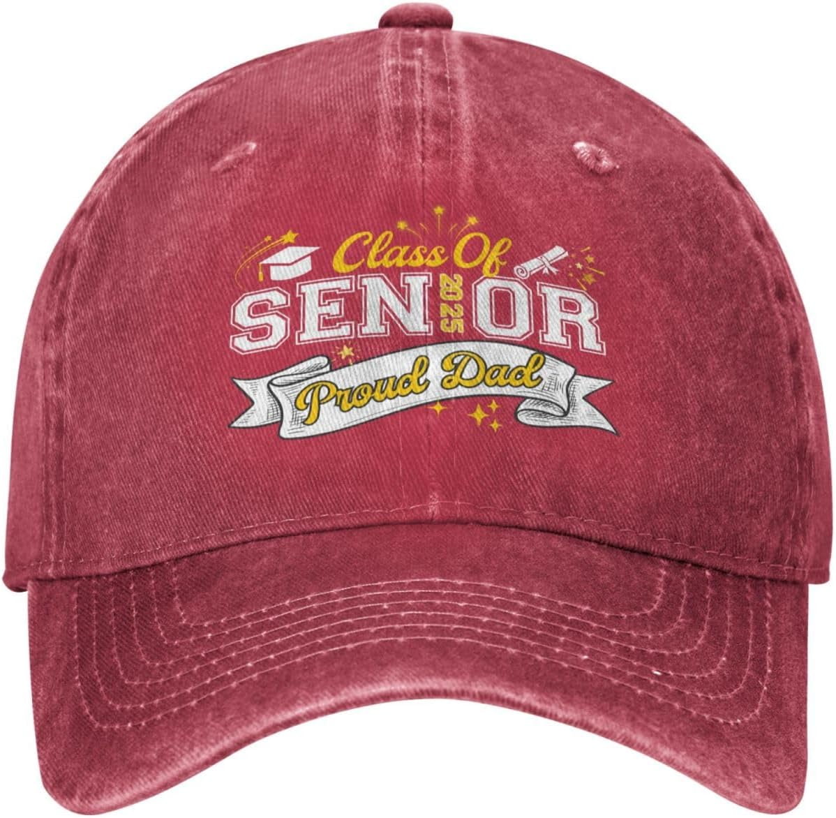 25 Senior Dad hat Class of 2025 High School Graduation Hat Baseball Cap ...