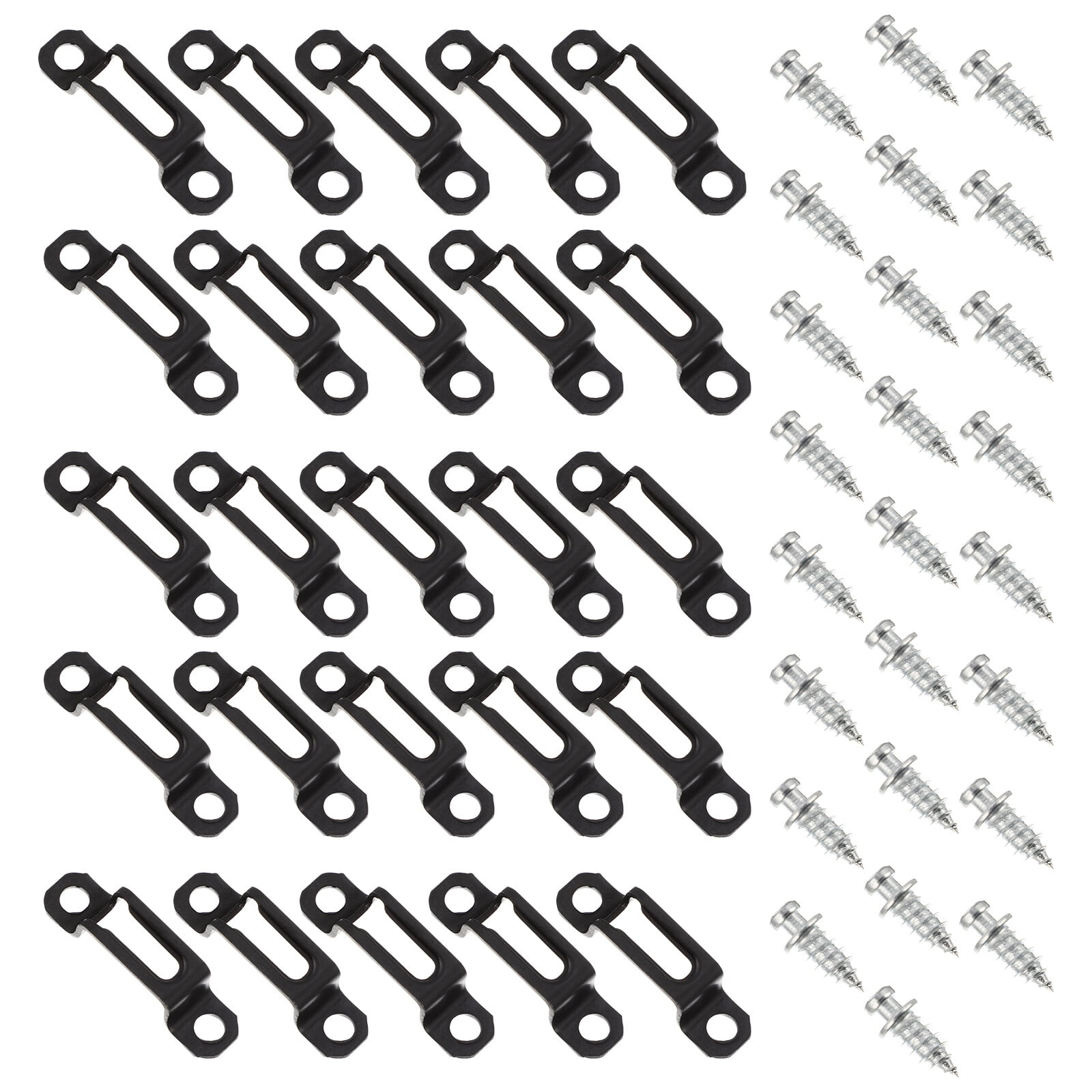 25 Sets Furniture Connecting Buckles Cabinet Hidden Sliding Fastener ...