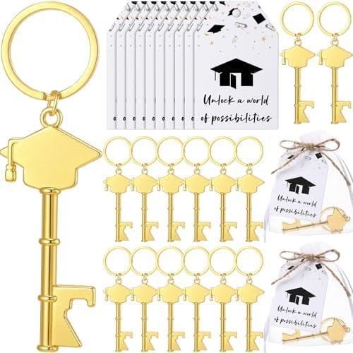 25 Sets Graduation Party Favor for Guest 2025 Graduation Cap Bottle ...