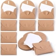 25 Sets Mini Cards with Envelopes Cute Mini Envelopes with Blank Note ...