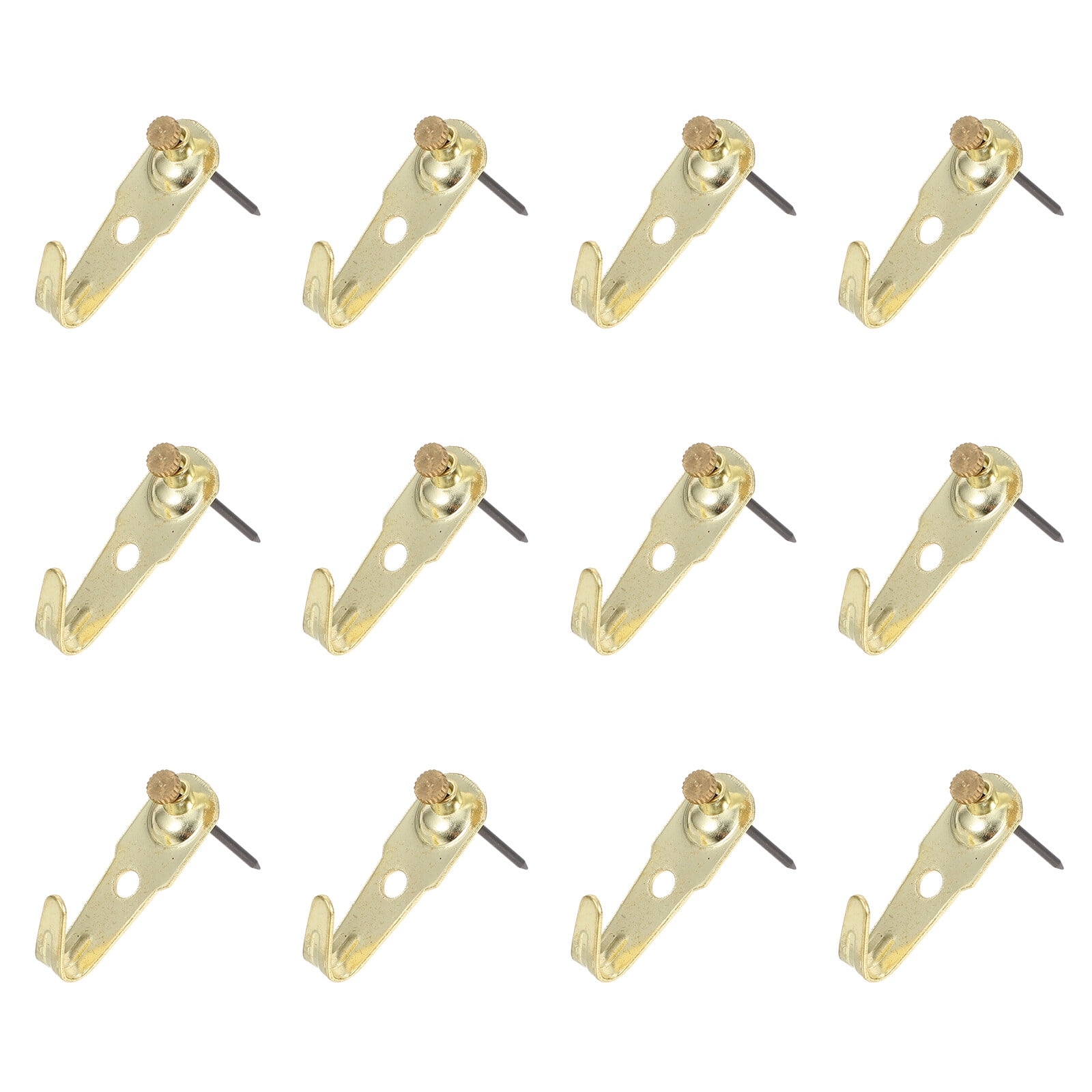 25 Sets Picture Frame Hanging Hooks Heavy Duty Photo Frame Hangers with ...