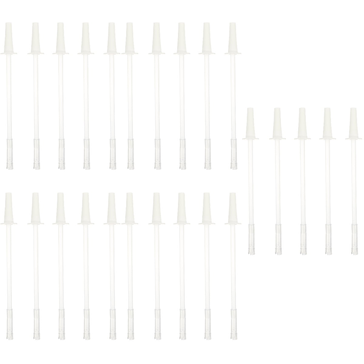 25 Sets of Sports Water Bottle Straw Water Dispenser Straw Portable ...