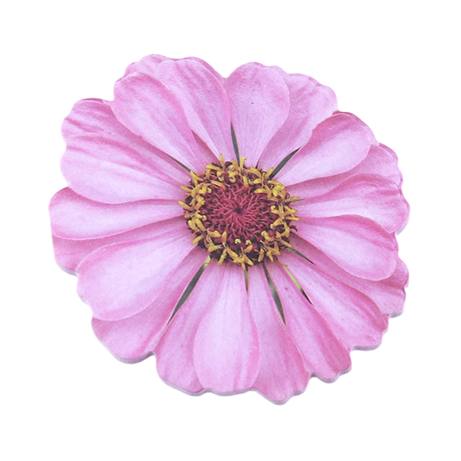 25 Sheet Auto-Adhesive Notes Pad Flowers Shape Notes Pad Removable ...
