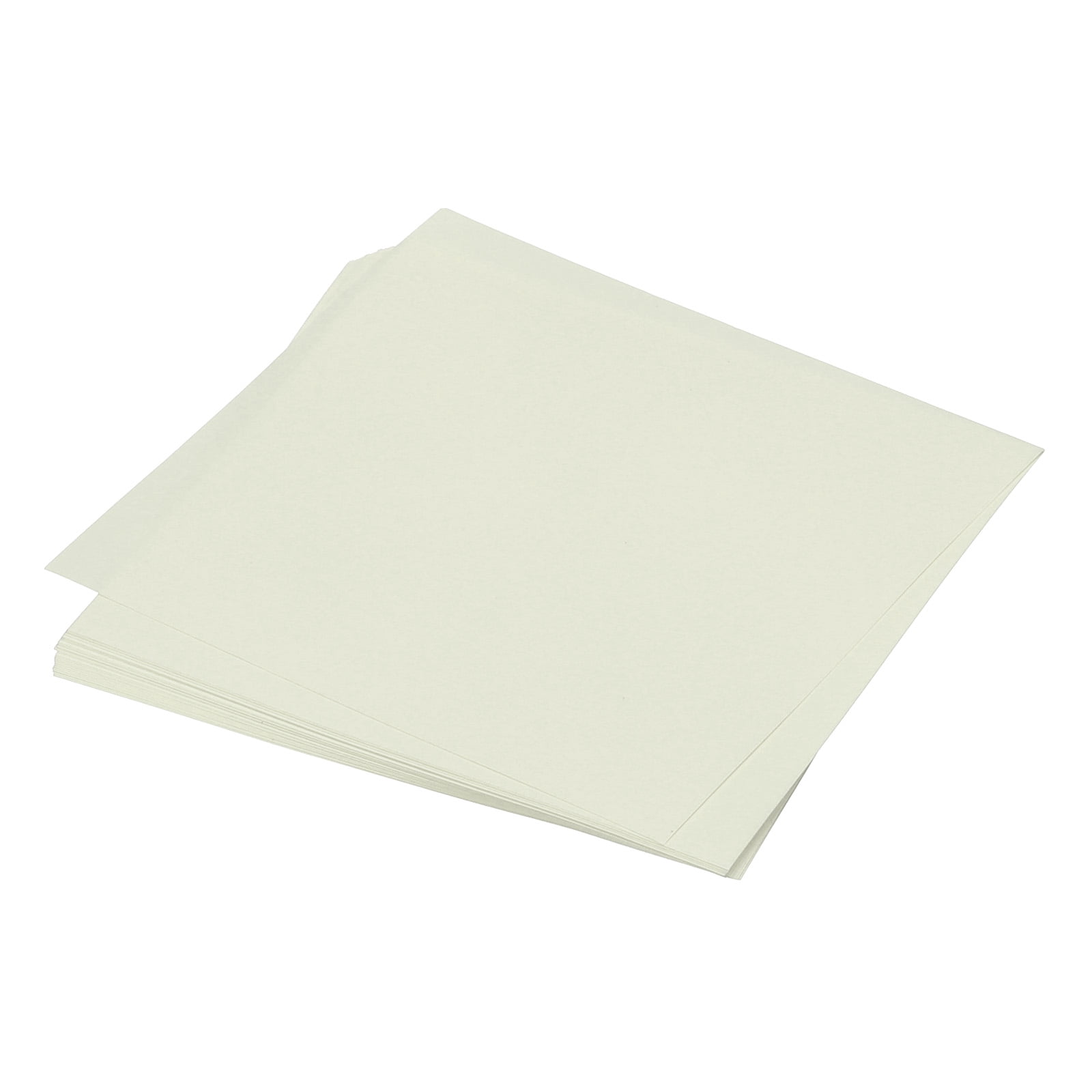 25 Sheet Origami Paper Double Sided Creamy-White 10x10 Inch Square ...
