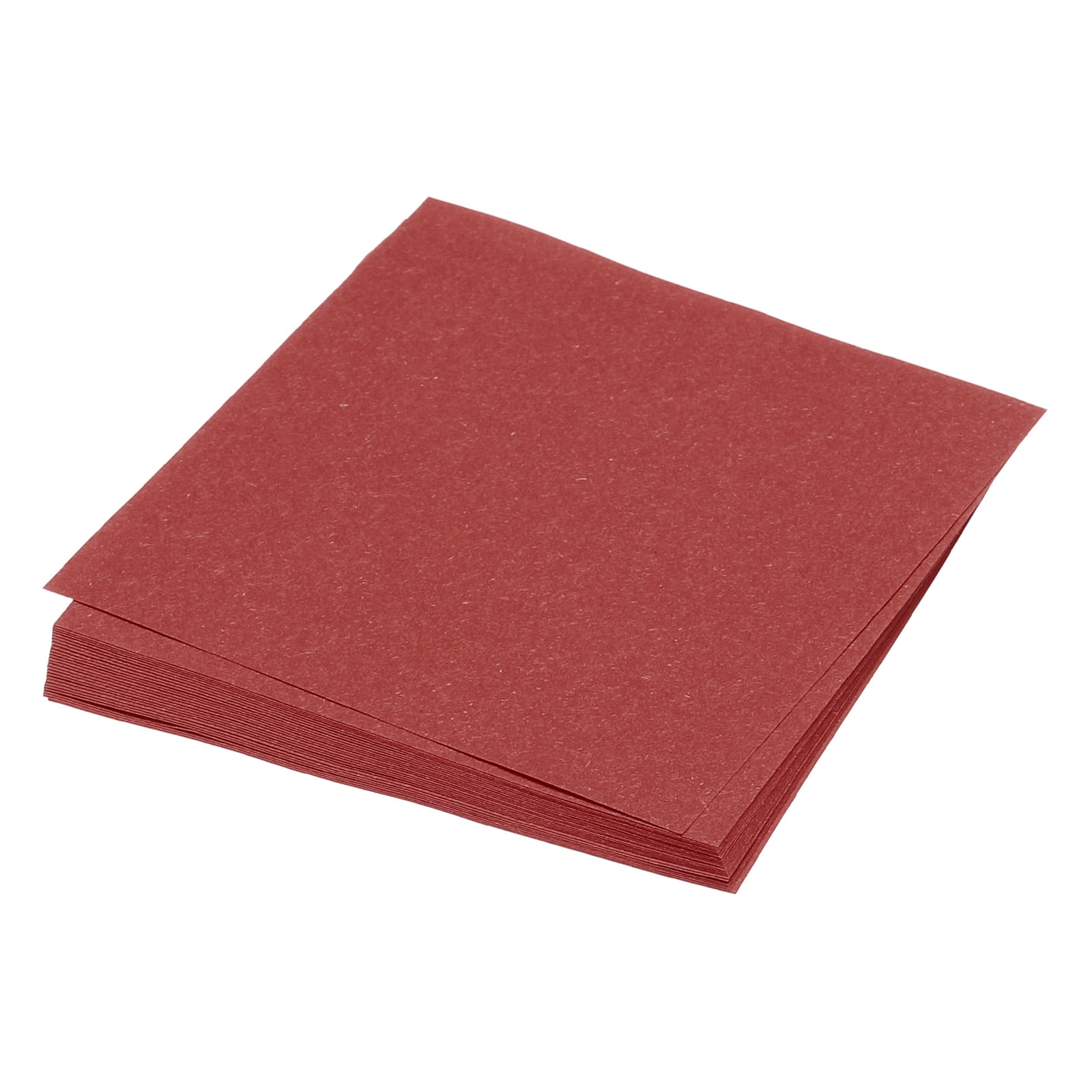 25 Sheet Origami Paper Double Sided Dark Red 3x3 Inch Square Sheet for ...