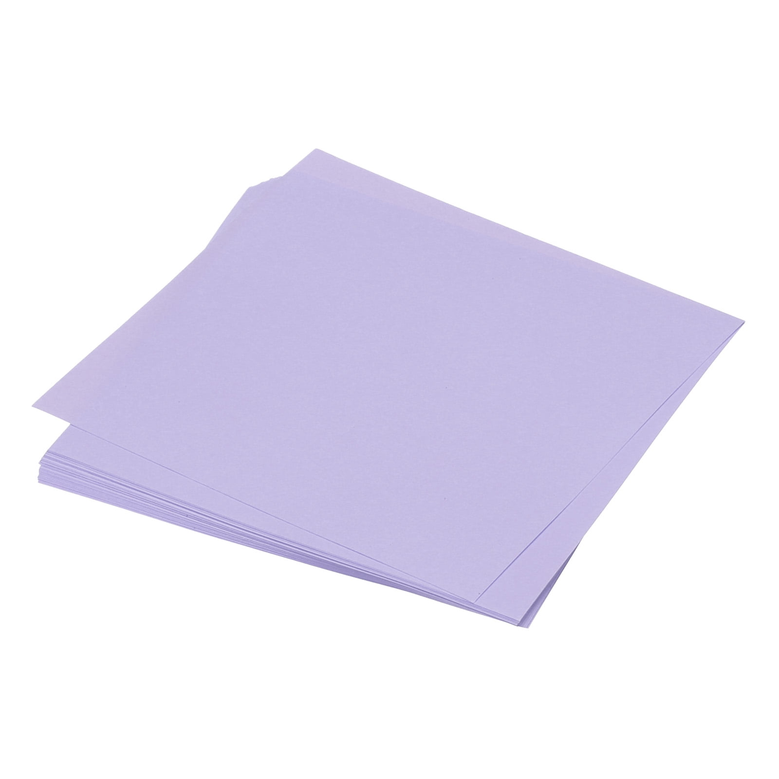 25 Sheet Origami Paper Double Sided Light Purple 10x10 Inch Square Sheet for Art Craft Project ...