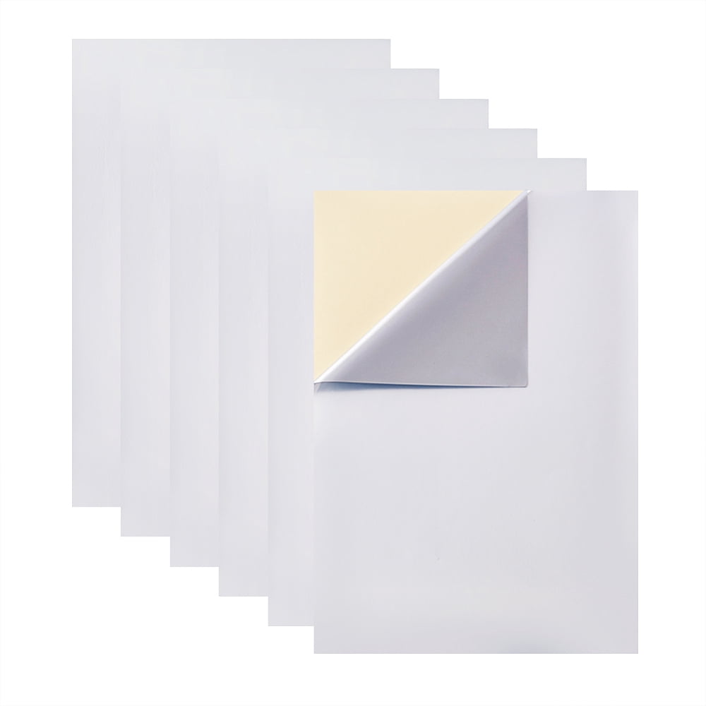 25 Sheets 8.3" x 11.8" A4 Size Silver Laser Printer Removable Labels ...