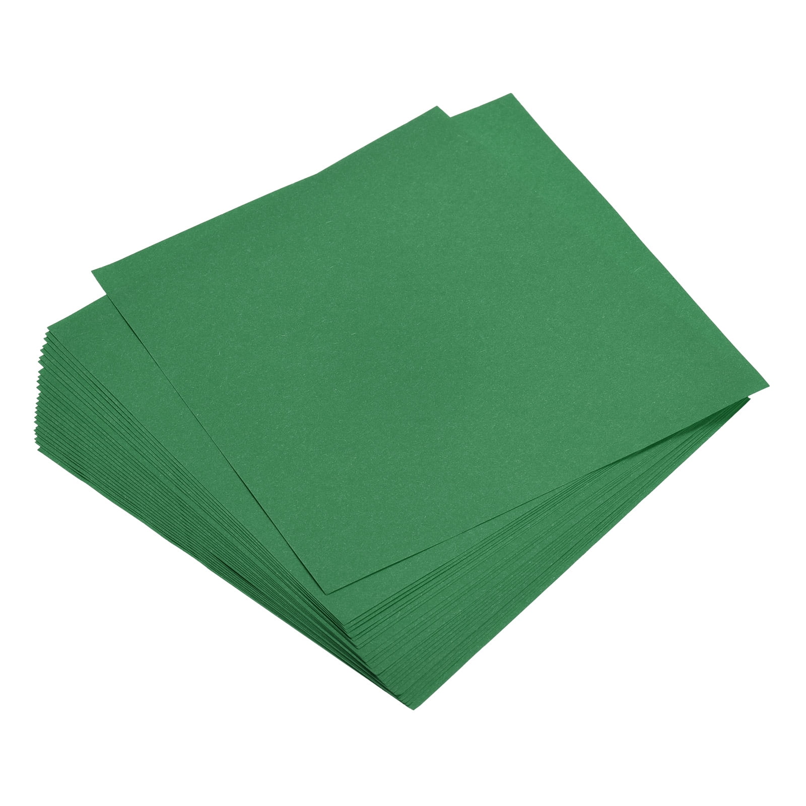 25 Sheets 8x8 Inch Origami Paper Double Sided Emerald Green Square ...