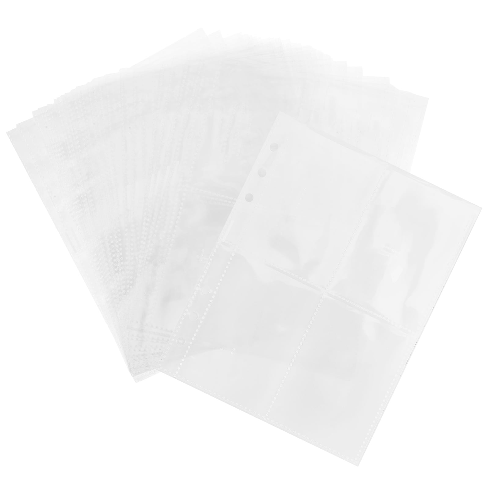 Raindrops 25 Sheets Binder Budget Inserts with Replaceable Pockets for ...