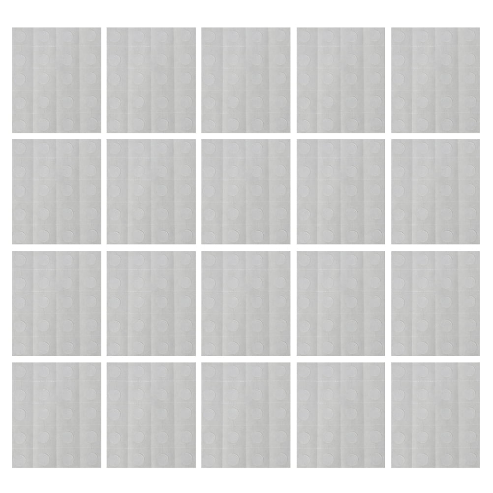 25 Sheets of Double Sided Stickers Removable Adhesive Dots No Trace ...