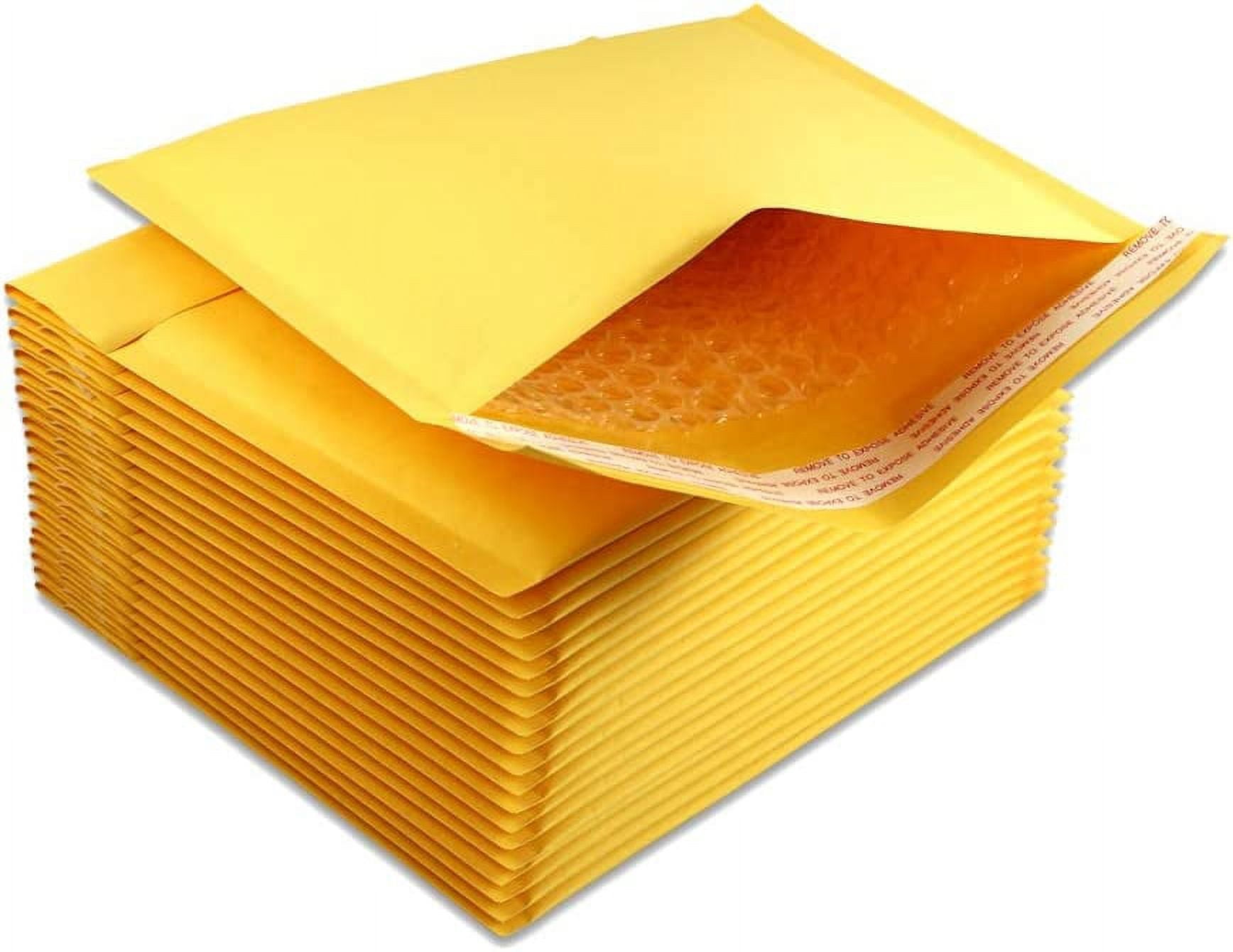 25 Size # 7.25 x 8 Bubble Mailers Self Sealing Bulk Padded Shipping ...
