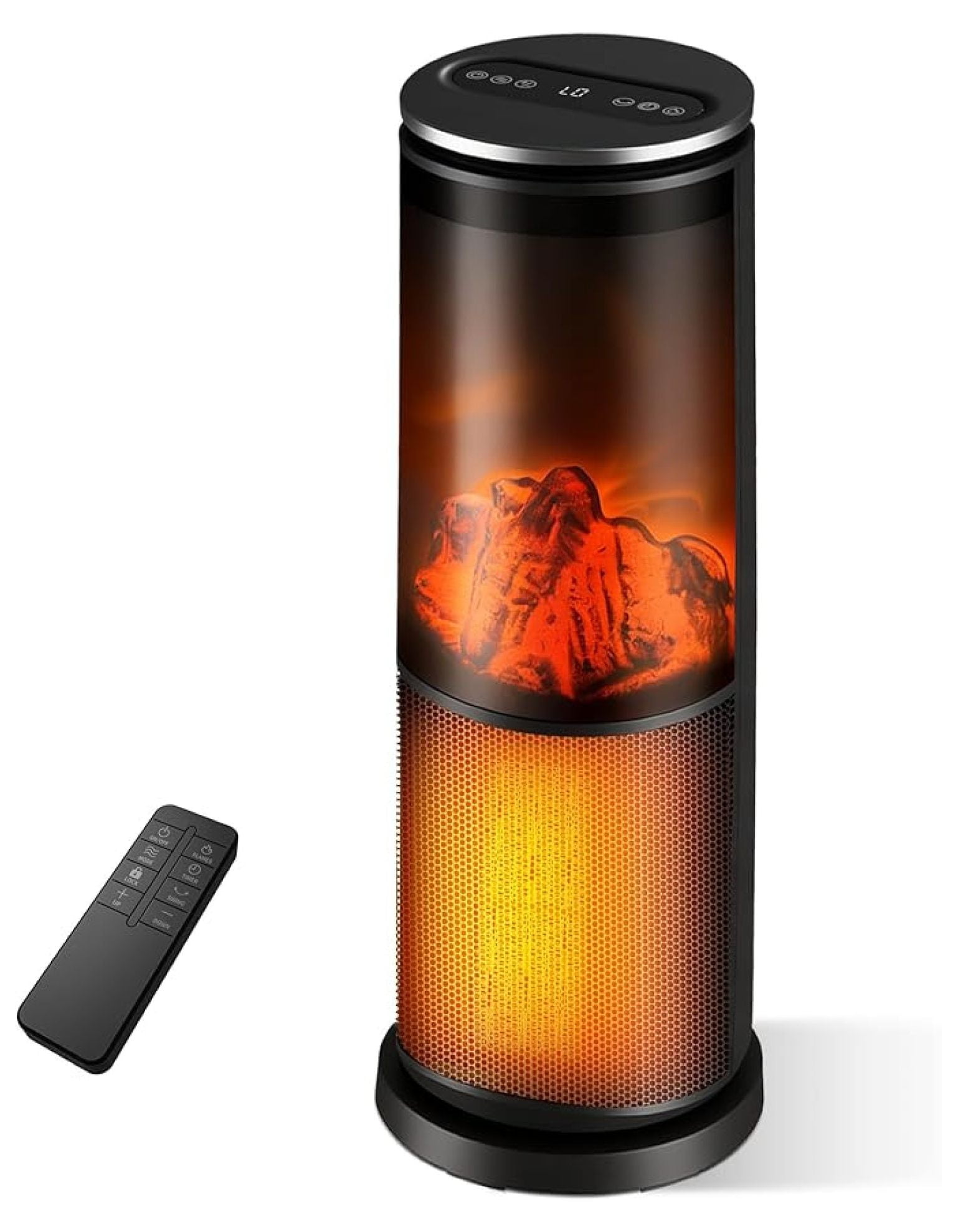 25" Space Heaters for Indoor Use, 41-95 ℉ Tower Electric Heater with ...