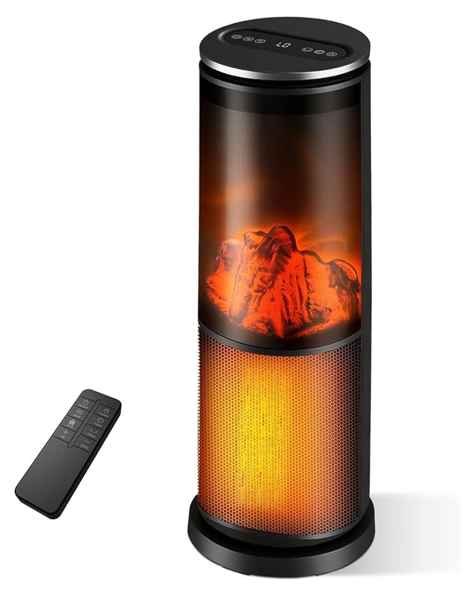 25" Space Heaters for Indoor Use, 41-95 ℉ Tower Electric Heater with ...