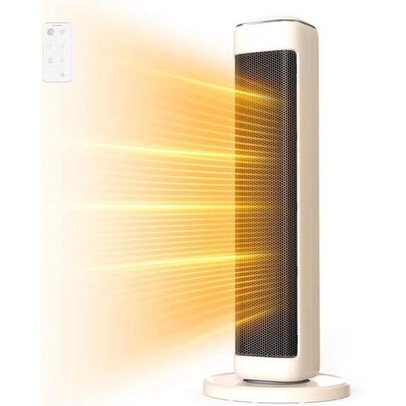 25" Space Heaters For Indoor Use Large Room, Electric Heaters For ...