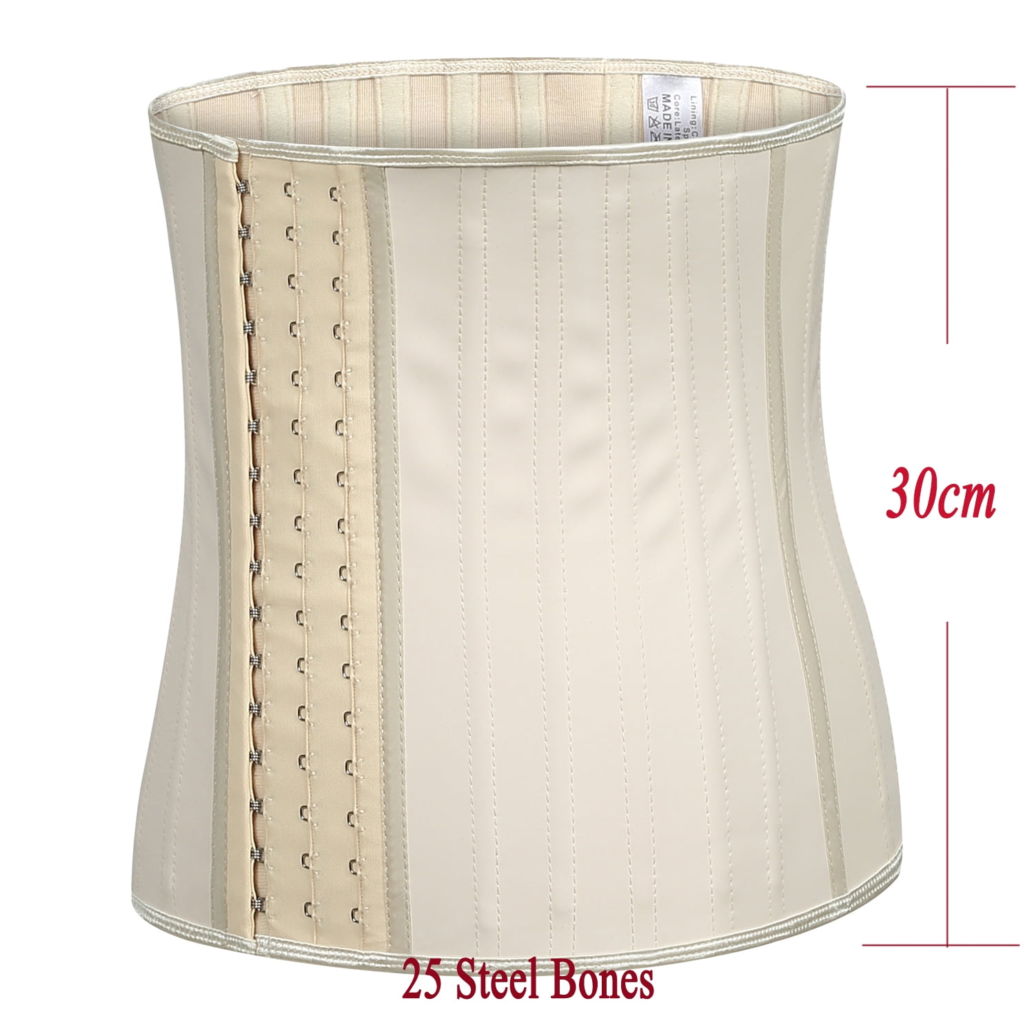 25 Steel Bone Waist Trainer Stomach Slimming Belt Modeling Straps ...