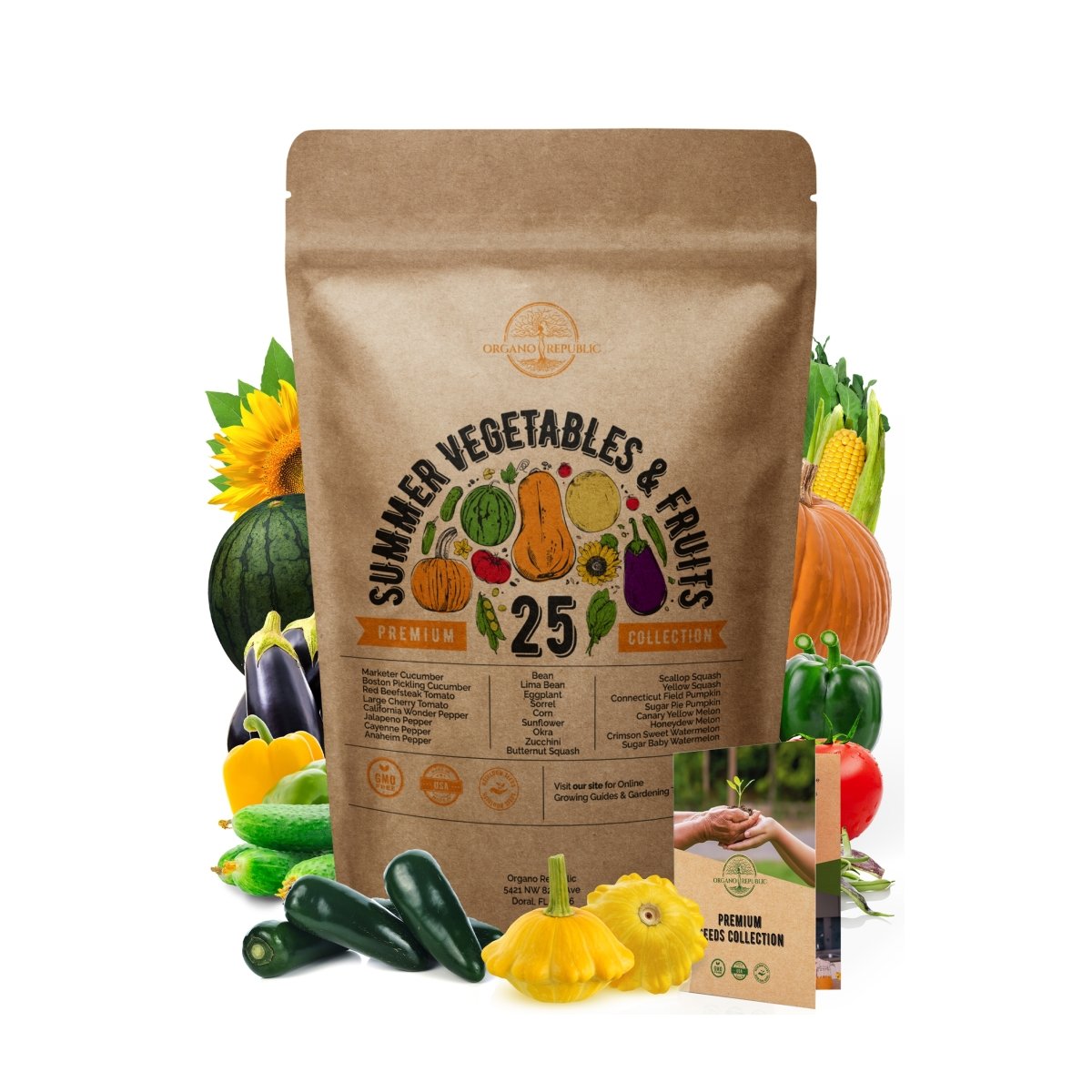 Set of 25 Deluxe Variety Flower Seed Packets 10 Varieties - Walmart.com