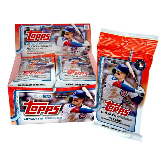 2025 Topps Updates Baseball Trading Cards 20ct Booster Display Box ...