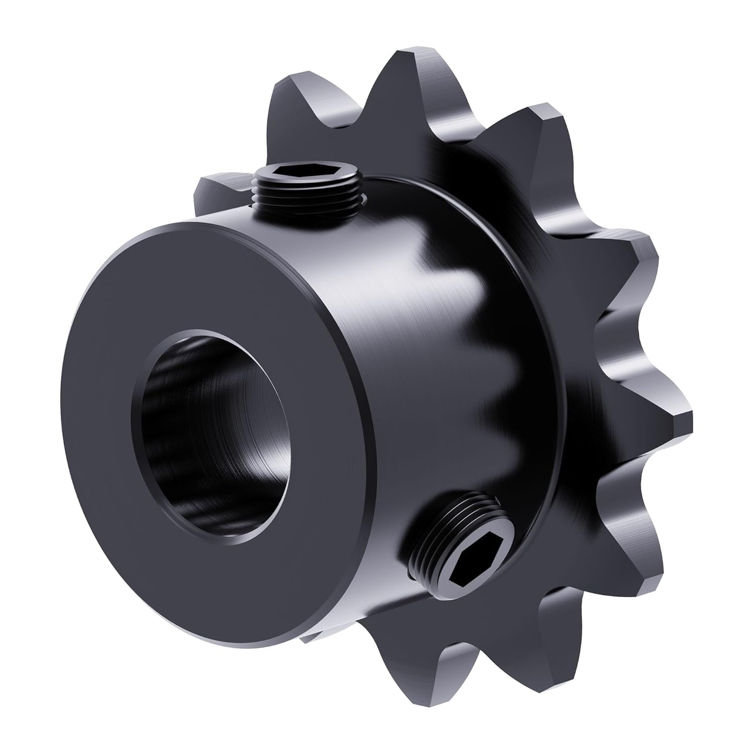 25 Tooth Roller Chain Sprocket B Type Hardened Teeth, 25 Chain Sigle ...